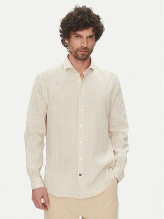 Daniel Hechter Hemd 60357 151606 Beige Regular Fit