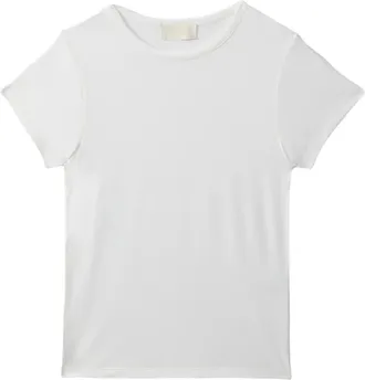 Wakakuu Icons Femme, Tops, Blanc, Taille: 40 FR Baby Tee Modal