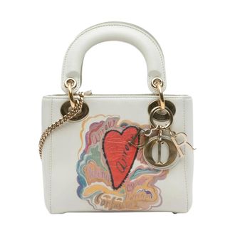 Dior Pre-owned Dioramour Mini Lady Satchel - - Pre-owned - Damen - Wei&szlig; - ONE SIZE
