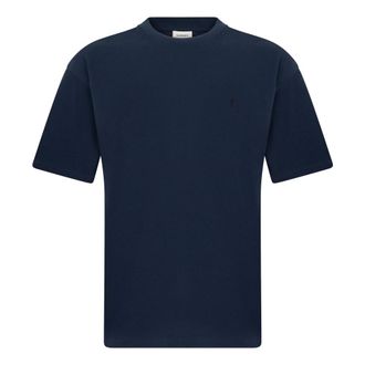 Saint Laurent Herren, Oberteile, Blau, XLGr&ouml;&szlig;e