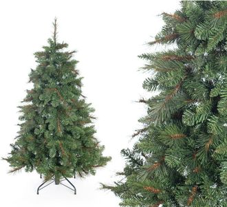 Evergreen Weihnachtsbaum 180 cm - naturgetreuer Tannenbaum, künstliche Fichte mit Ständer - Christbaum für Weihnachten - Christmas Tree