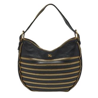 Burberry Pre-owned Leder Schultertasche - - Pre-owned - Damen - Schwarzk - ONE SIZE