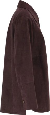 Max Mara Lambskin Coat - Red