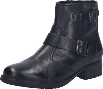 Josef Seibel Damen Klassische Stiefeletten Kate.21,Weite G (Normal),Wechselfu&szlig;bett,uebergangsschuhe,uebergangsstiefel,schwarz,41 EU