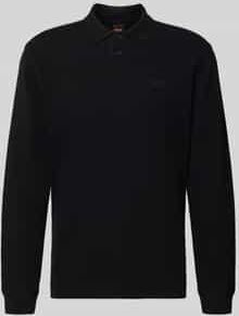 Boss Orange by Hugo Boss Regular Fit Poloshirt aus Baumwoll-Mix Modell PETEMPESTOLONG