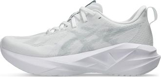 Asics Damen-Sneaker Novablast 5, Wei&szlig;/Piedmont Grau, 42.5 EU