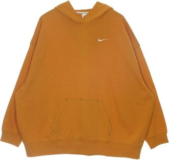 Nike Leichter Nike Sportswear Swoosh Fleece Hoodie - - Sport - Damen - Braun - S