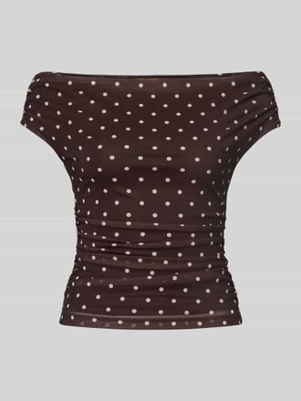 Forever New Top aus Mesh im Off-Shoulder-Design Modell Mimi