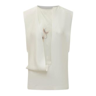 Sportmax Damen, Blusen & Hemden, Beige, MGr&ouml;&szlig;e