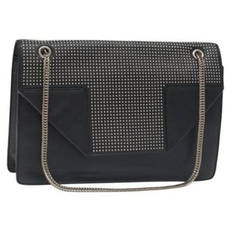Saint Laurent Pre-owned Leder Schultertasche - - Pre-owned - Damen - Schwarzk - ONE SIZE