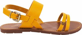 Chattawak Damen 11 Monate Sandale, gelb, 38 EU