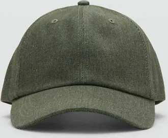 Mango Casquette unie en coton kaki - Femme - Taille unique - MANGO