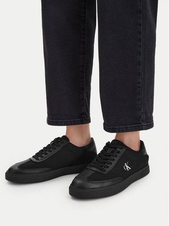 Calvin Klein Sneakers Low Pro Cups Wt Canv Mg HW0HW03145 Schwarz