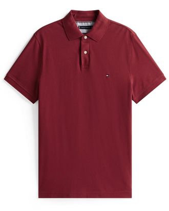 Tommy Hilfiger Poloshirt 1985 Regular Fit mit Stretch und Flag-Stickerei in
