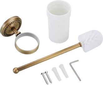 Baoblaze Messing WC-Bürstenhalter Klobürstenhalter