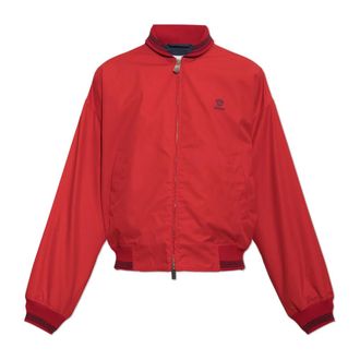Versace Homme, Vestes, Rouge, Taille: XL Bomber Jacket