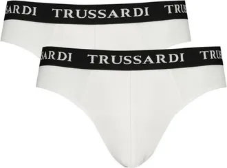 Trussardi Homme, Sous-v&ecirc;tements, Blanc, Taille: 2XL Blanc Coton Classique Sous-v&ecirc;tements