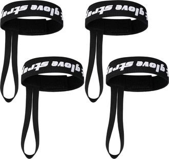 Generic Glove Strap - 4X Ski Glove Handcuffs, Elastic Wrist Suspension Straps for Winter Sports Gloves, Anti-Loss Strap | for Skiing, Snowboarding, Hiking, Ou
