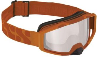 IXS Mountainbike Brille Goggle Clear Lens Low Profile, Burnt Orange, IX-GOG-9122