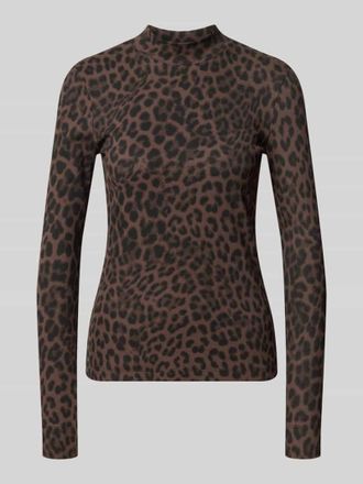 Jake*s Casual Langarmshirt mit Mock Neck Jersey