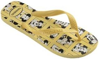 Havaianas Top Disney, Tongues Mixte, Jaune citron(Lemon Yellow), 33/34 EU