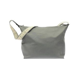 Loewe Pre-owned Cubi Calf Shoulder Bag - - Pre-owned - Damen - Grau - ONE SIZE