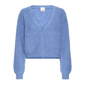 Ichi Ihmarin CA6 Strik 20124368 - - Knitwear - Damen - Blau - S