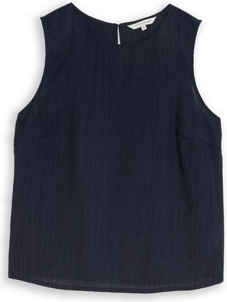Tom Tailor Blusentop Blusen & Shirts Cr&ecirc;pe Blusentop mit Rundhalsausschnitt