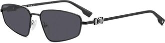 Dsquared2 unisex, Accessoires, Noir, Taille: 60 MM Icon Lunettes de soleil