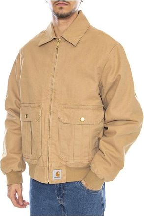 Carhartt Work in Progress Homme, Vestes, Brun, Taille: S La Stanton Jacket