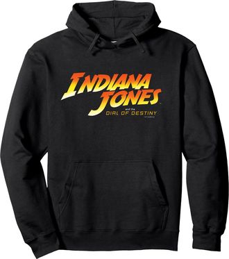 Disney Lucasfilm Indiana Jones and the Dial of Destiny Movie Logo Pullover Hoodie