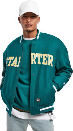 Starter Black Label Herren Starter Team Jacket Retro Green, XL