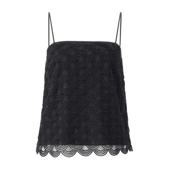 Rotate &Auml;rmellose Oberteile - - Tops - Damen - Schwarzk - XL