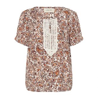 Cream Damen, Blusen & Hemden, Orange, LGr&ouml;&szlig;e