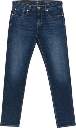 7 For All Mankind Homme, Jeans, Bleu, Taille: W34 Slimmy 3TQ