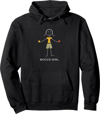 Whyitsme Design Lustige Frauen Bocci Ball M&auml;dchen Bocci Pullover Hoodie