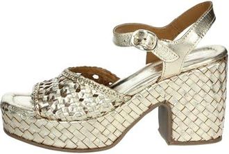 Carmela Sandale Femme Or - Chaussures confortables et polyvalentes - Mode d&eacute;contract&eacute;e - Mod&egrave;le 16163706 (Taille37)