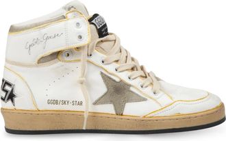 Golden Goose Homme, Chaussures, Blanc, Taille: 43 EU Sky-Star High-top Baskets