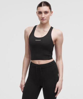 lululemon D&eacute;bardeur Fast and Free avec poche int&eacute;gr&eacute;e Maintien moyen, bonnets B/C pour Femmes - Noir - Taille XL