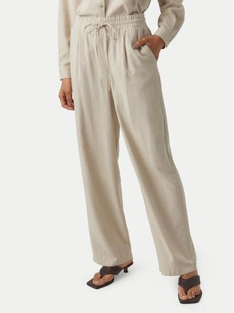 Vero Moda Stoffhose Jesmilo 10287363 Hellbeige Regular Fit