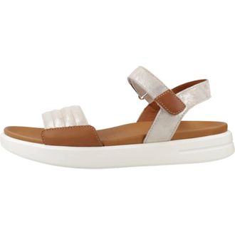 Geox Femme, Chaussures, Gris, Taille: 39 EU Xand 2S Sandales