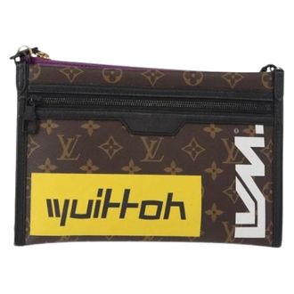 Louis Vuitton Sac bandouli&egrave;re plat Double Pre-owned - Femme - Pre-owned - Multicolore - Taille: ONE Size