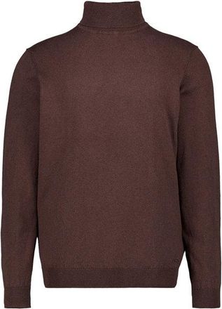 Ragman Herren Pullover braun unifarben