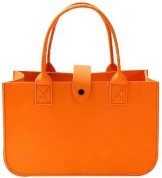 Generic Sac à bandoulière en feutre de grande capacité - Organiseur de rangement - Sac messager en feutre pour jouets et articles divers, sac à main à bandoul