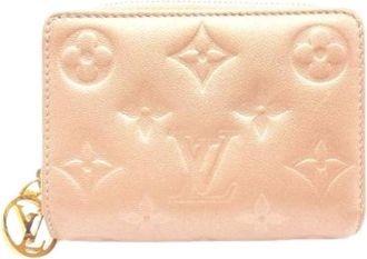 Louis Vuitton Portefeuille bi-pli Pre-owned Monogram - Femme - Pre-owned - Beige - Taille: ONE Size
