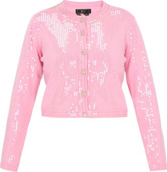 Faina Strickjacke Frauen Rose
