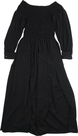 Max Mara Femme, Robes, Noir, Taille: 34 FR Robe Maxi &Eacute;paules D&eacute;nud&eacute;es Manu