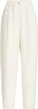 Brunello Cucinelli Pantalons D&eacute;contract&eacute;s - Cr&egrave;me