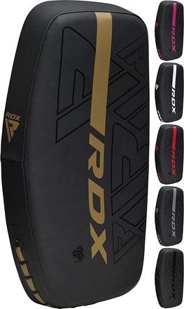 RDX Sports Schlagpolster zum Kampfsport, Kickboxen, Muay Thai Training, Maya Hide Leder Kara Schlagkissen, Boxen, MMA, Groß Thai Pads, Trainerpratzen, Boxpratzen