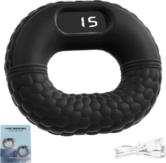Generic Handgriffkraft Trainingsring, Silikon Finger&uuml;bungen f&uuml;r Handtraining, Handkrafttrainer Mit Z&auml;hler, f&uuml;r Senioren, Sportler, Musiker, M&auml;nner & Frauen